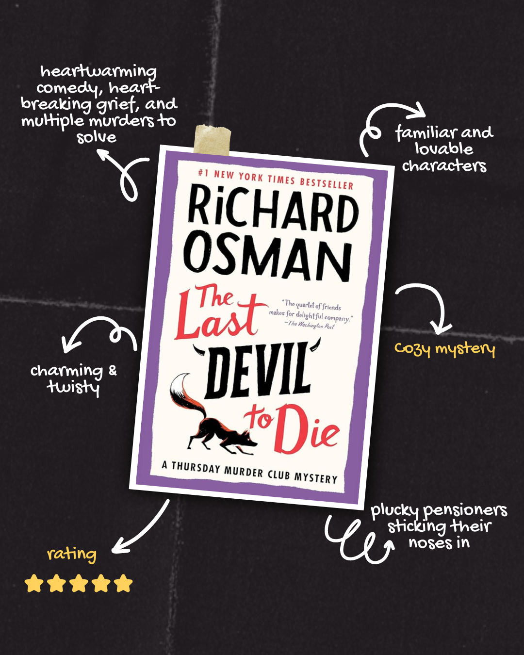 The Last Devil to Die (Richard Osman) – Aly Writes
